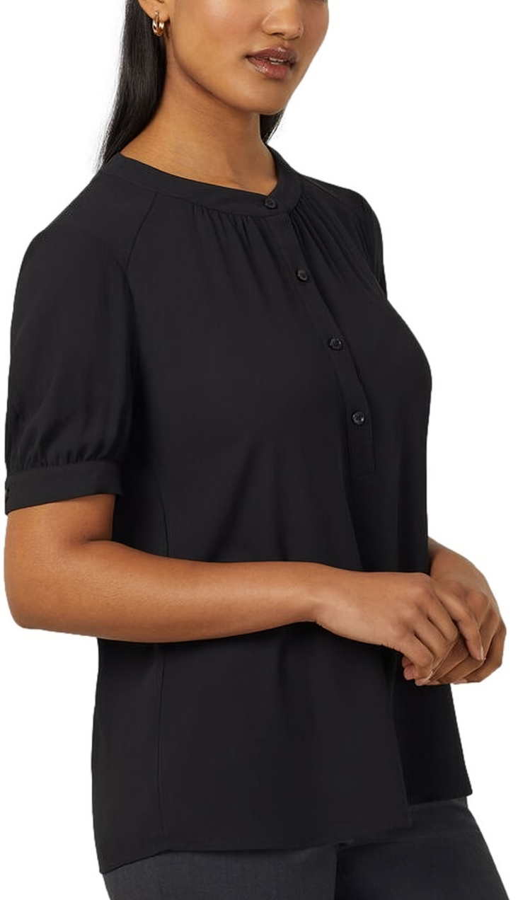 Uniform Australia-NNT Uniforms-CATUQU-BKP-Georgie Short Sleeve Blouse ...