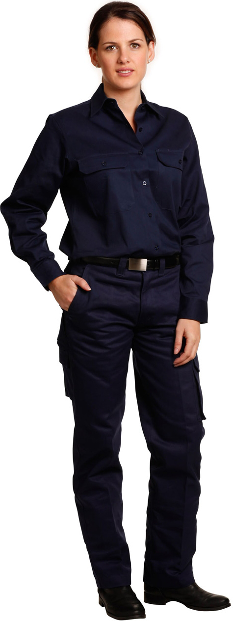 Uniform Australia-Australian Industrial Wear -WP15-Ladies Heavy Cotton ...