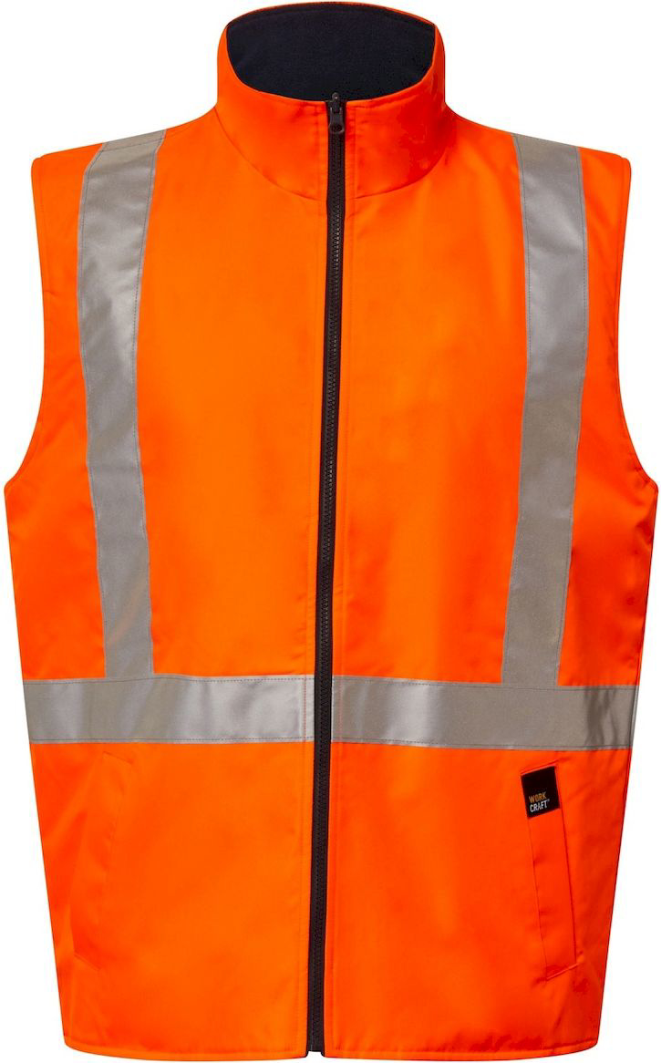 NCC Apparel Mens NSW Rail Hi Vis Reflective 4-in-1 Jacket With X ...